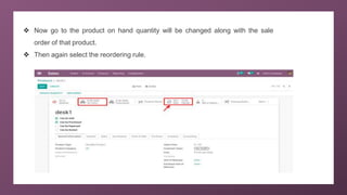 Reordering Rules In Odoo 14 | PPT