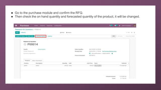 Reordering Rules In Odoo 14 | PPT