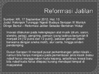 Reog dan Jathilan | PPTX