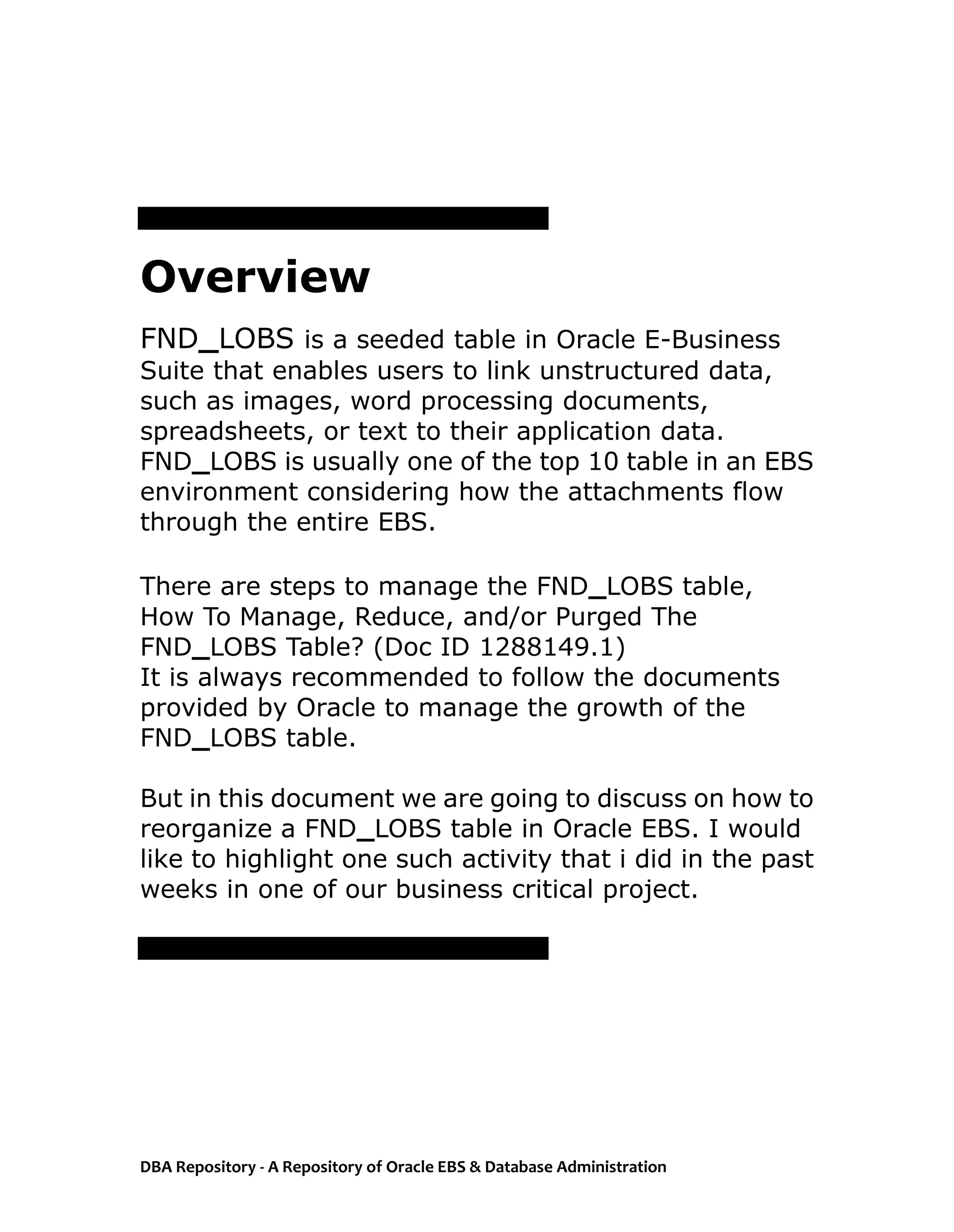 Reorganizing FND_LOBS Table in EBS.pdf