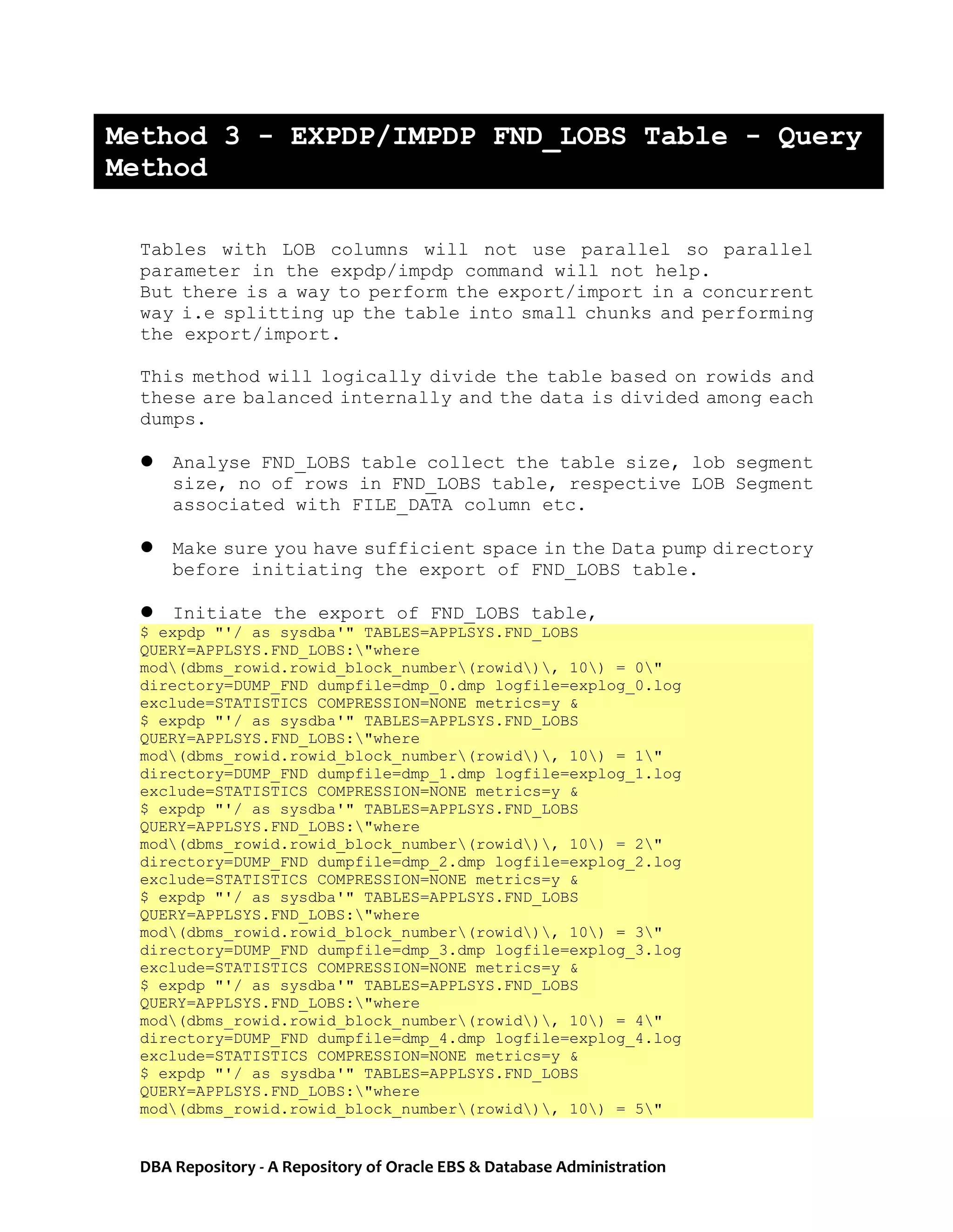 Reorganizing FND_LOBS Table in EBS.pdf
