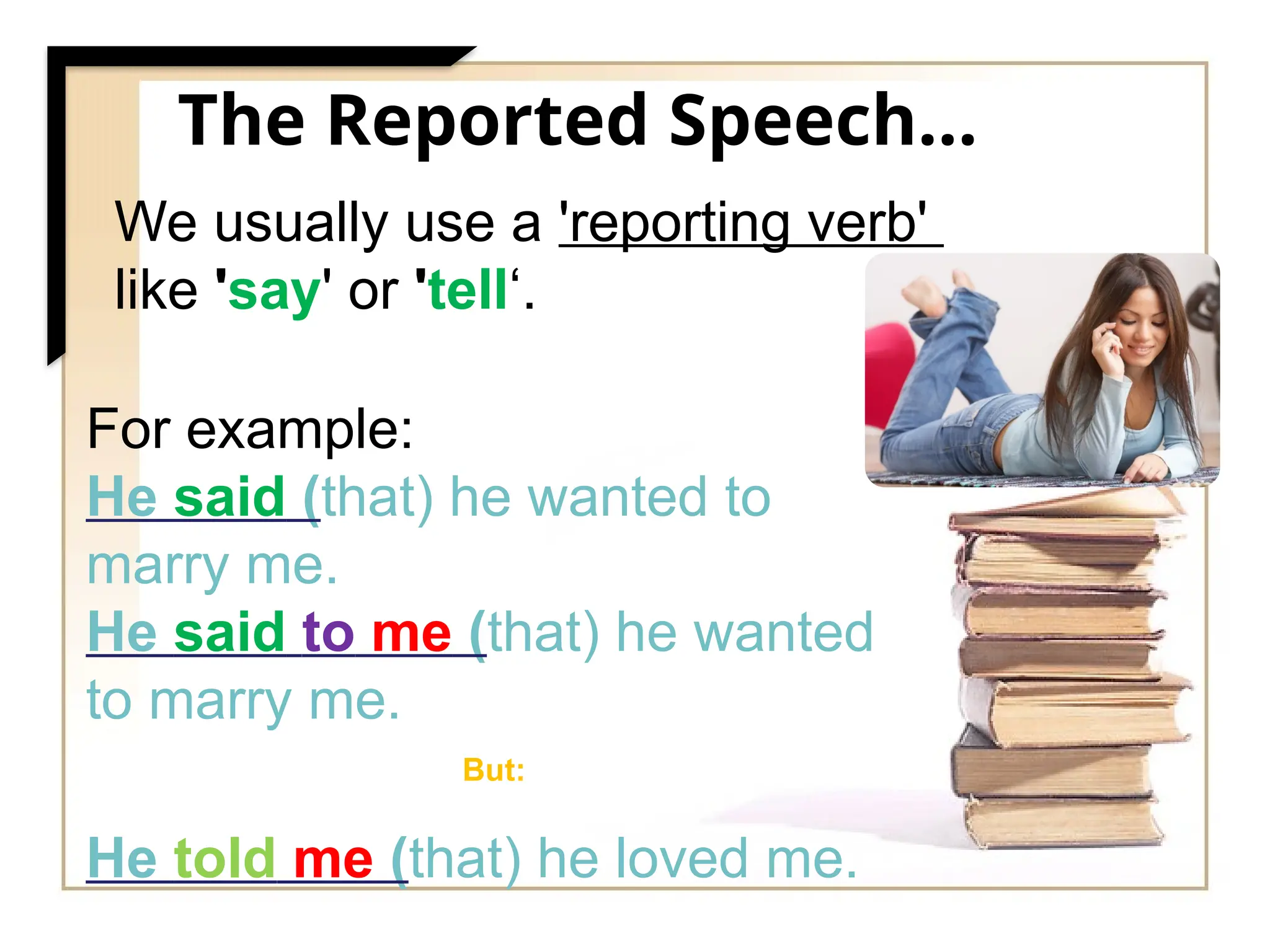 reorted speech.in english language litpptx | PPTX