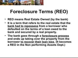 REO Sales Presentation | PPT