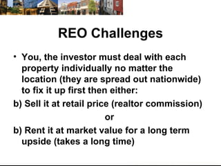REO Sales Presentation | PPT
