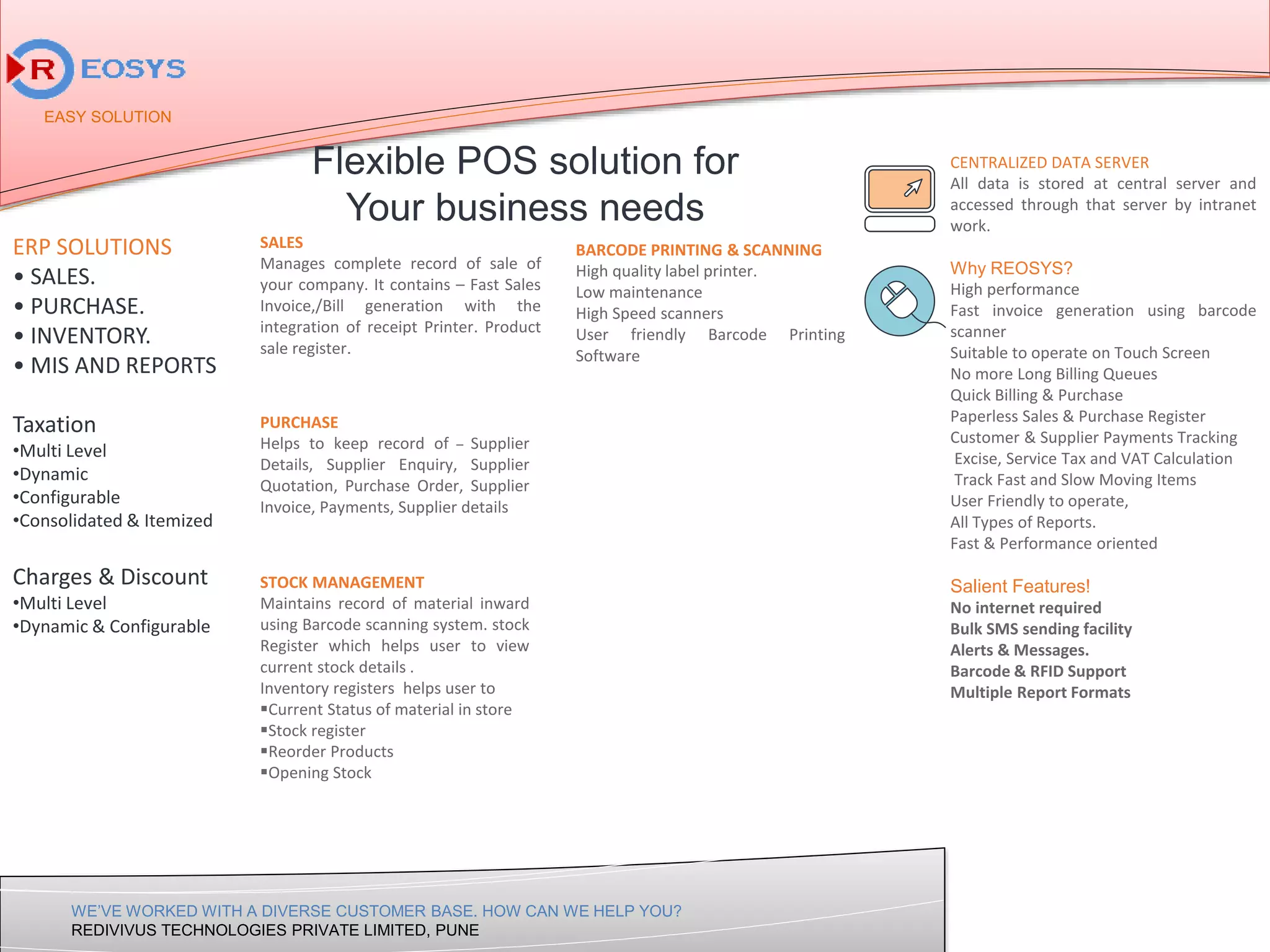 Reosys pos brochure | PPTX