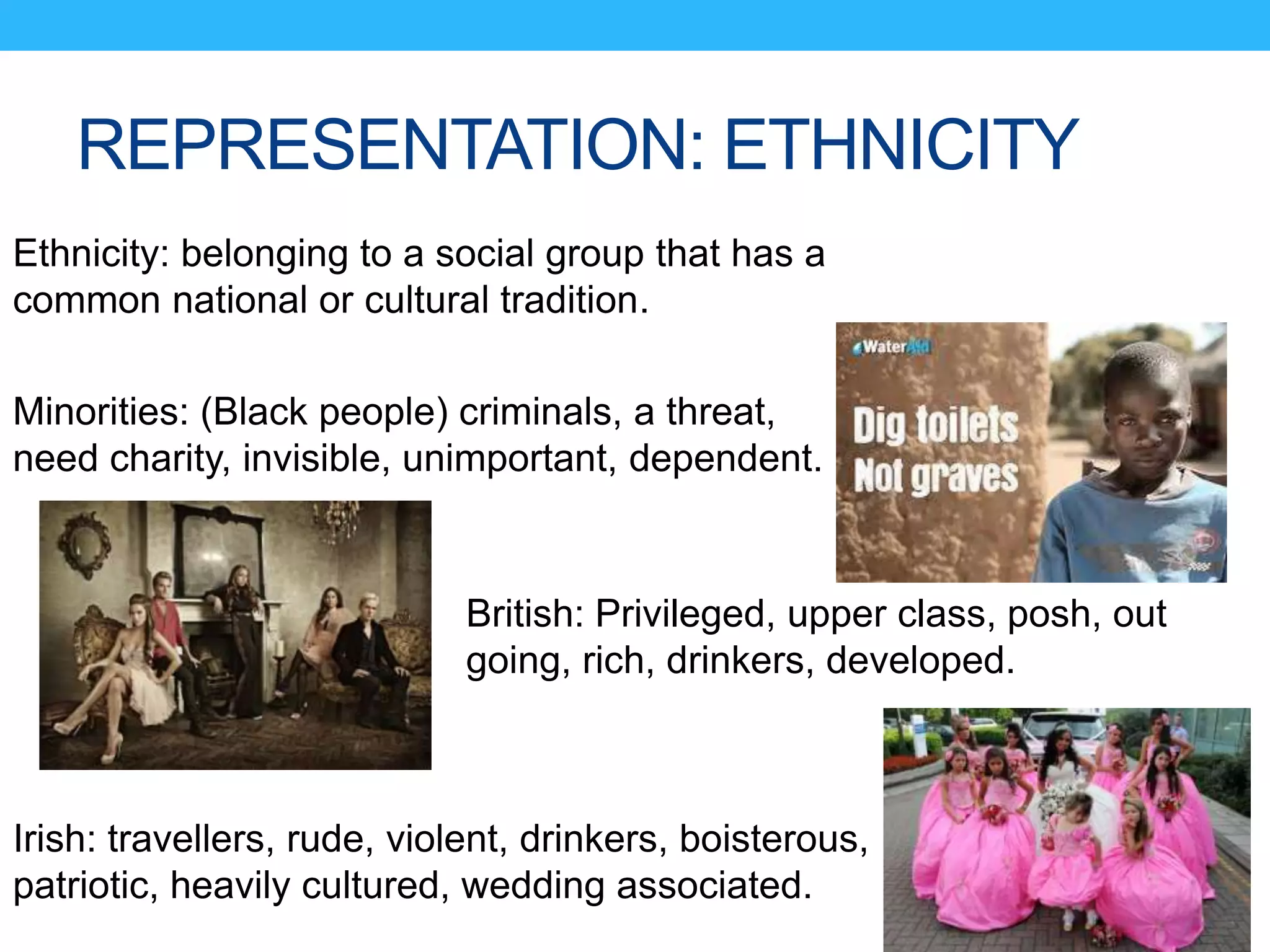 Representation and stereotypes | PPTX