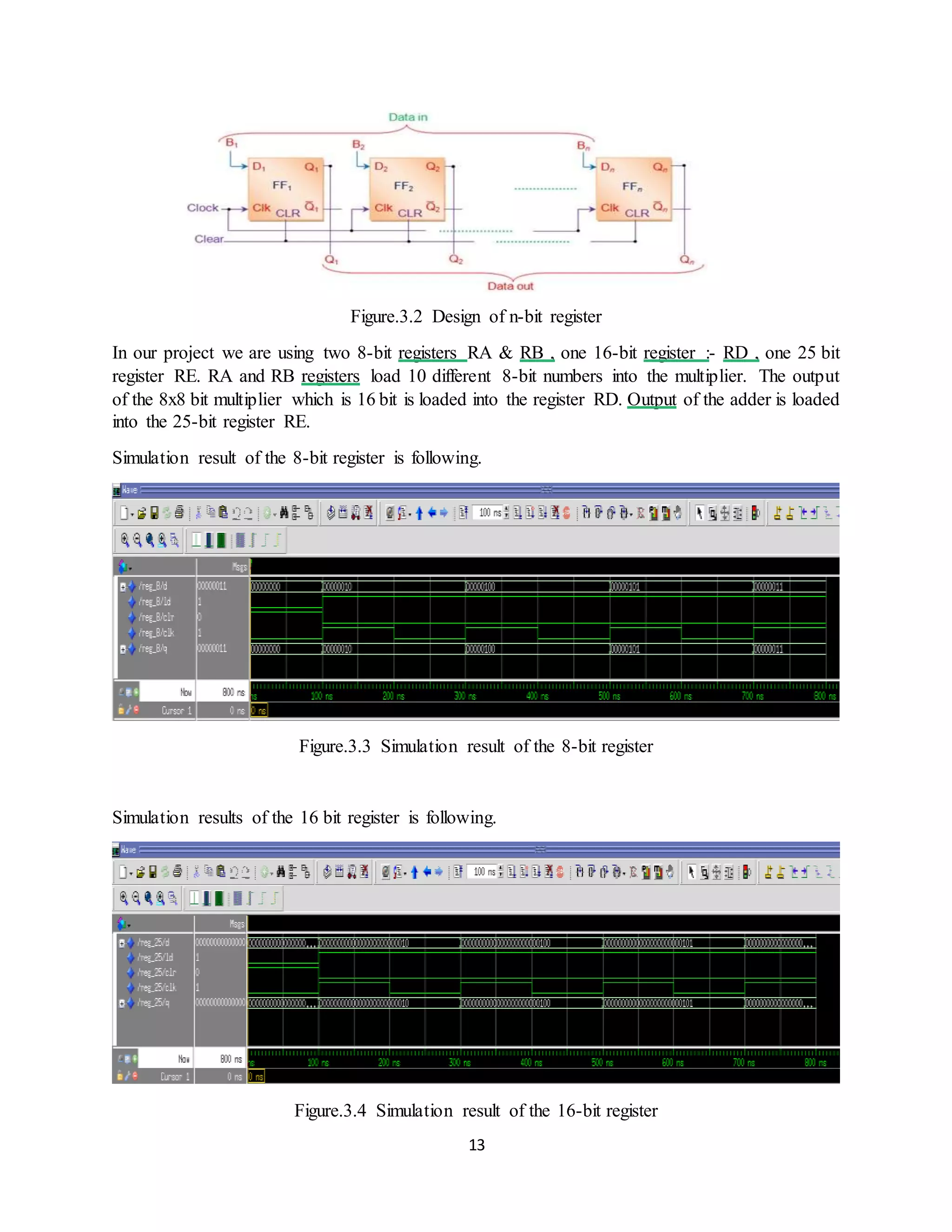 8 bit Multiplier Accumulator | DOCX | Programming Languages | Computing