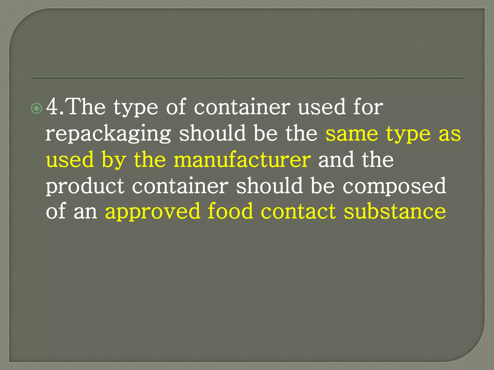 Repacking and relabelling | PPTX | Pharmaceutical Industry | Industries
