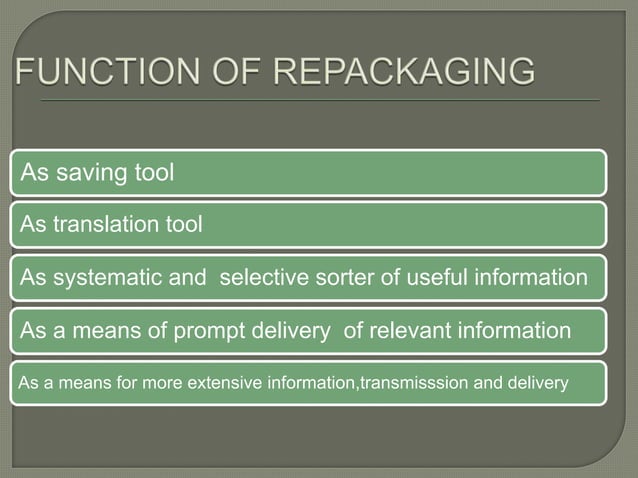 Repacking and relabelling | PPTX | Pharmaceutical Industry | Industries
