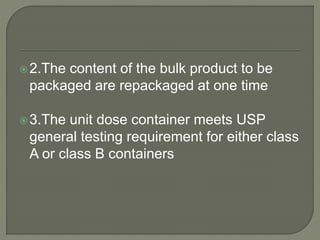 Repacking and relabelling | PPTX