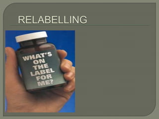 Repacking and relabelling | PPTX