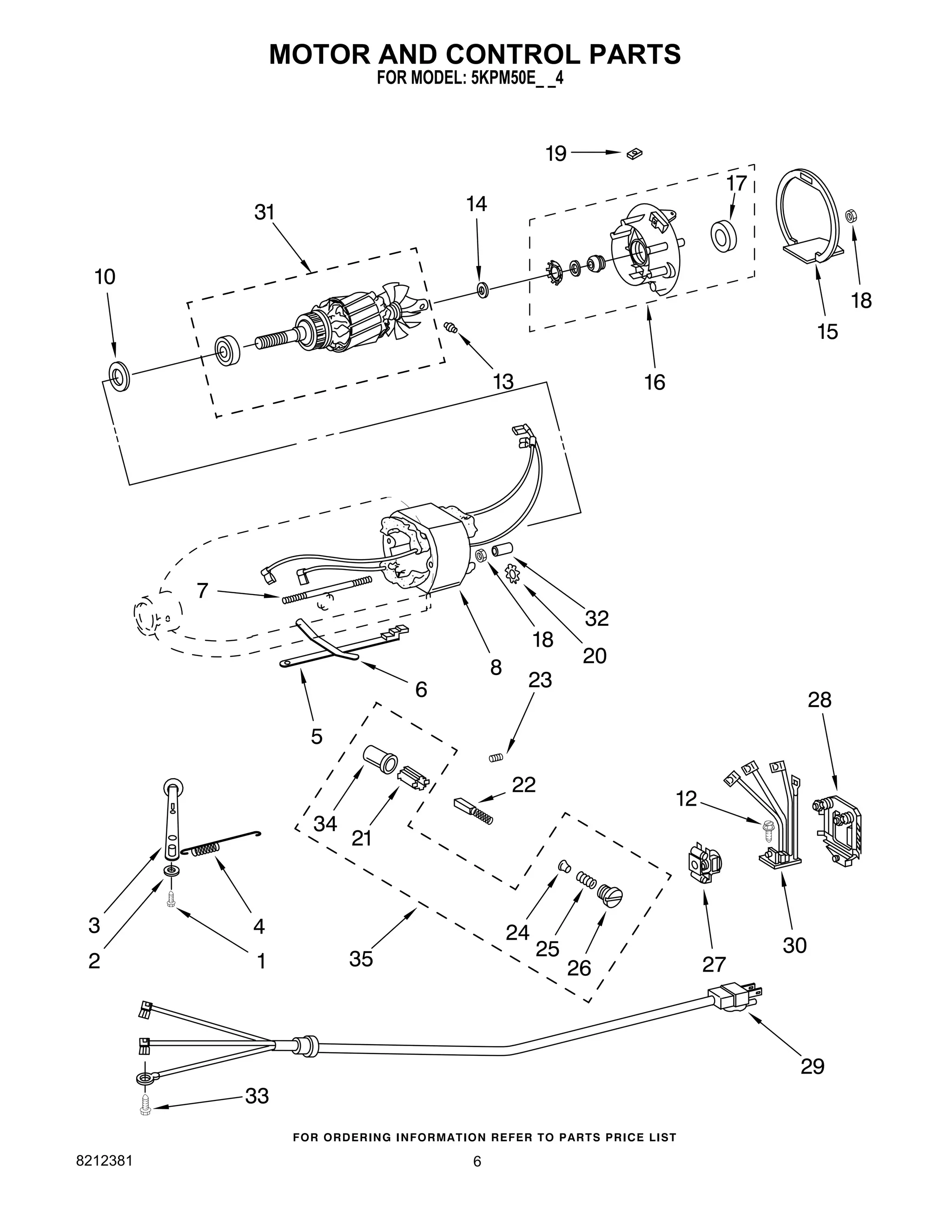 Replacement Parts List for KitchenAid Stand Mixer | PDF