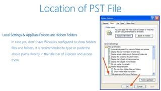 Repair pst | PPSX
