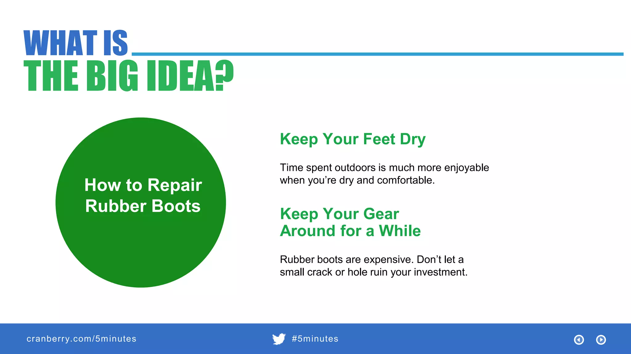 How to Repair Rubber Boots | PPT