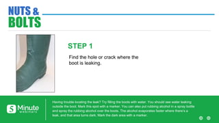 How to Repair Rubber Boots | PPT