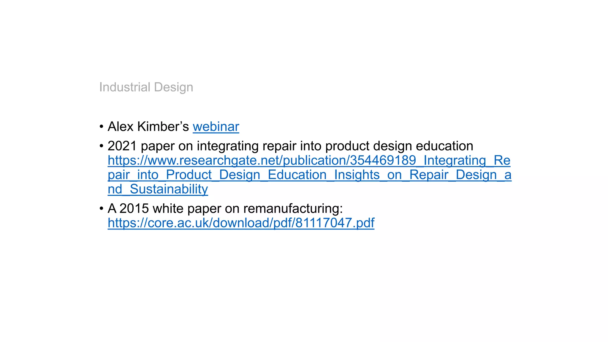 Repairable by design | PPTX