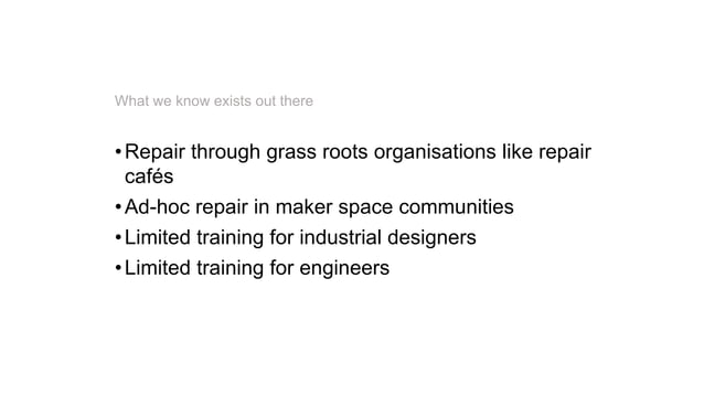 Repairable by design | PPTX