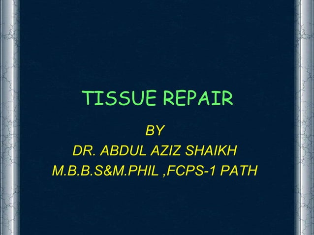 Repair and healing_1 | PPT