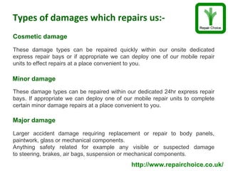 car body repairs | PPT