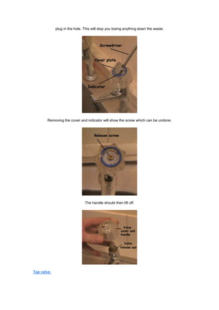 Repairing a dripping tap | PDF