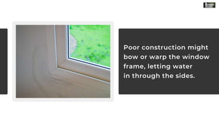Repairing a Leaky Window | PPT