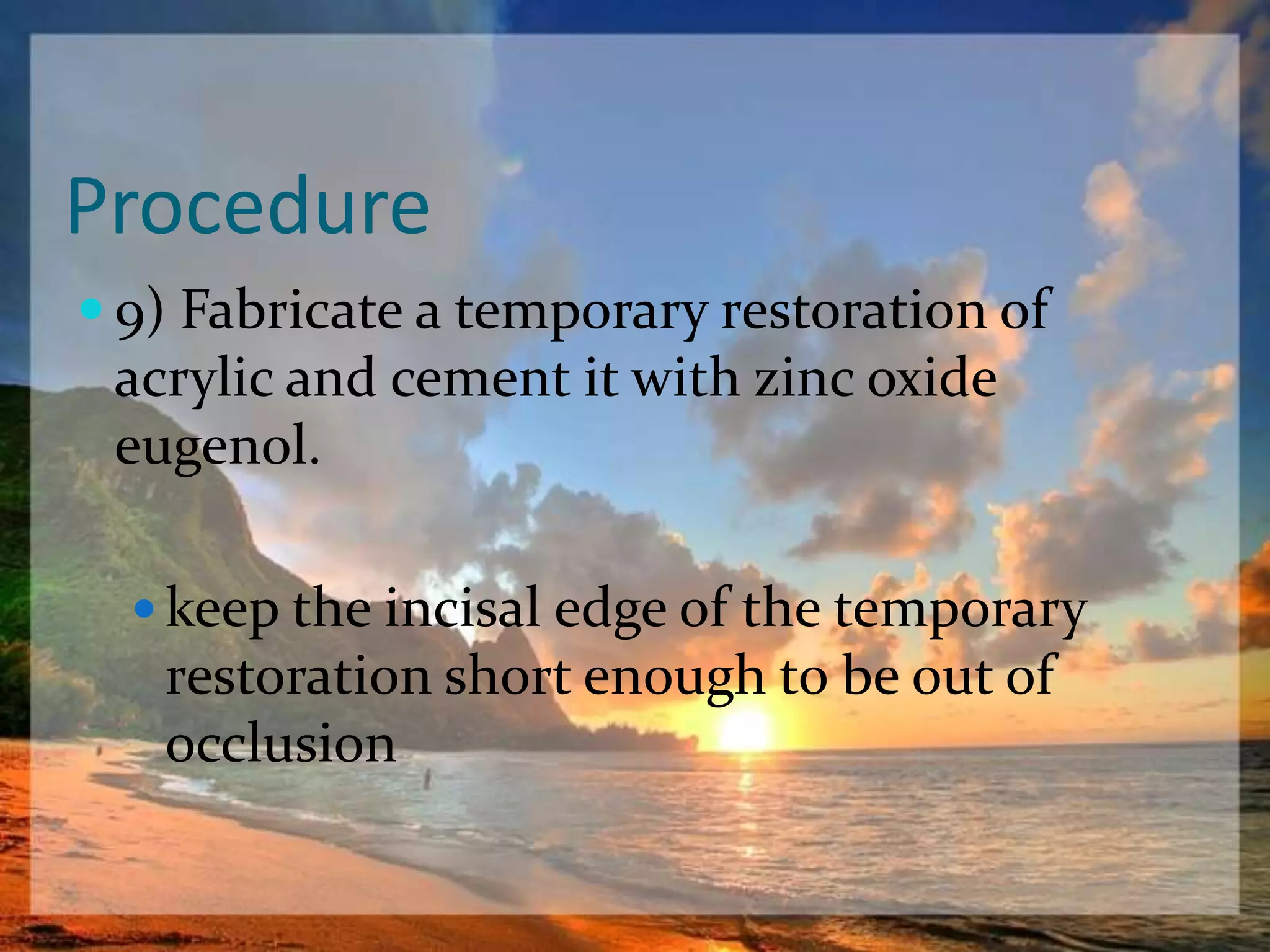 Repairing fractured pfm | PPTX