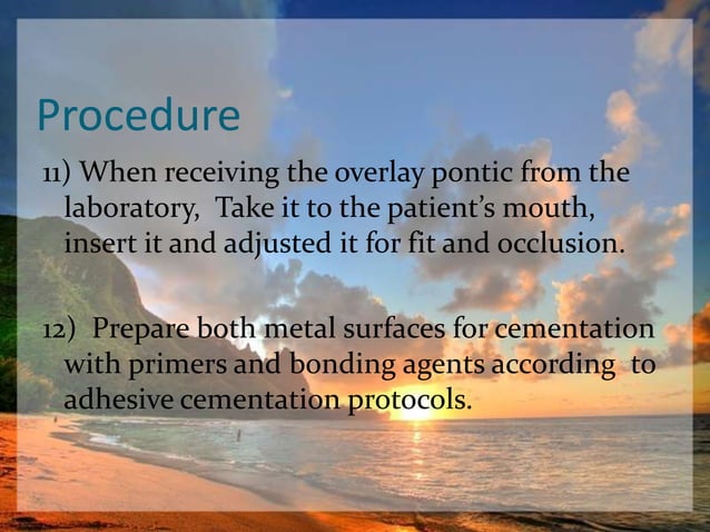 Repairing fractured pfm | PPTX | Oral care | Personal Care