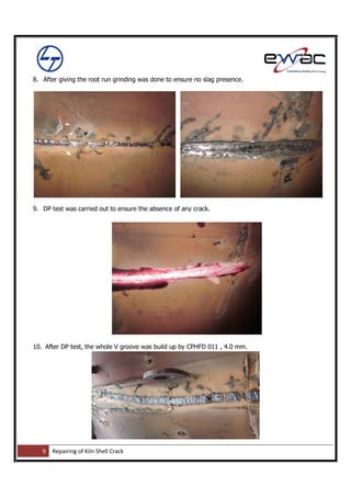 Repairing of kiln shell crack | PDF