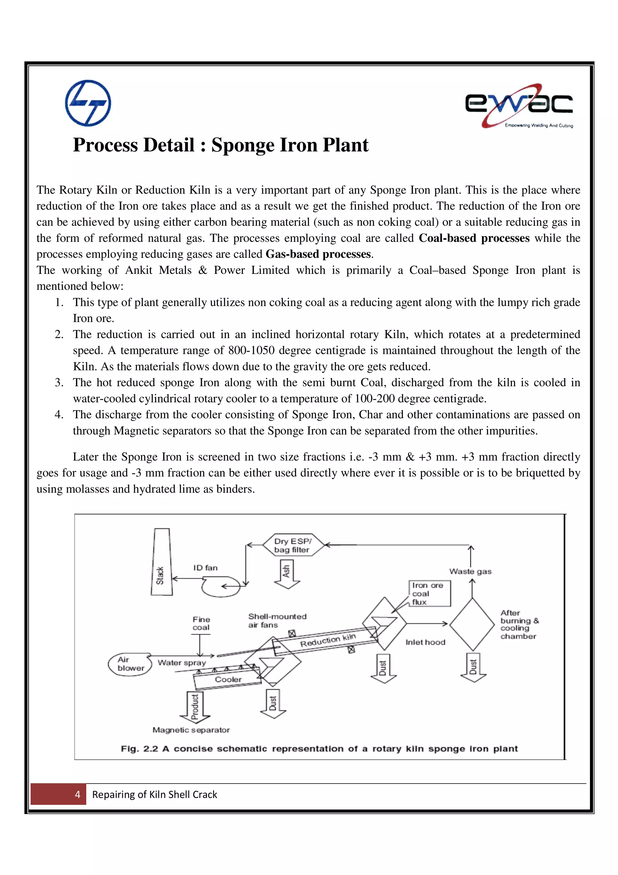 Repairing of kiln shell crack | PDF