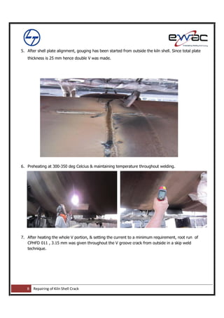 Repairing of kiln shell crack | PDF