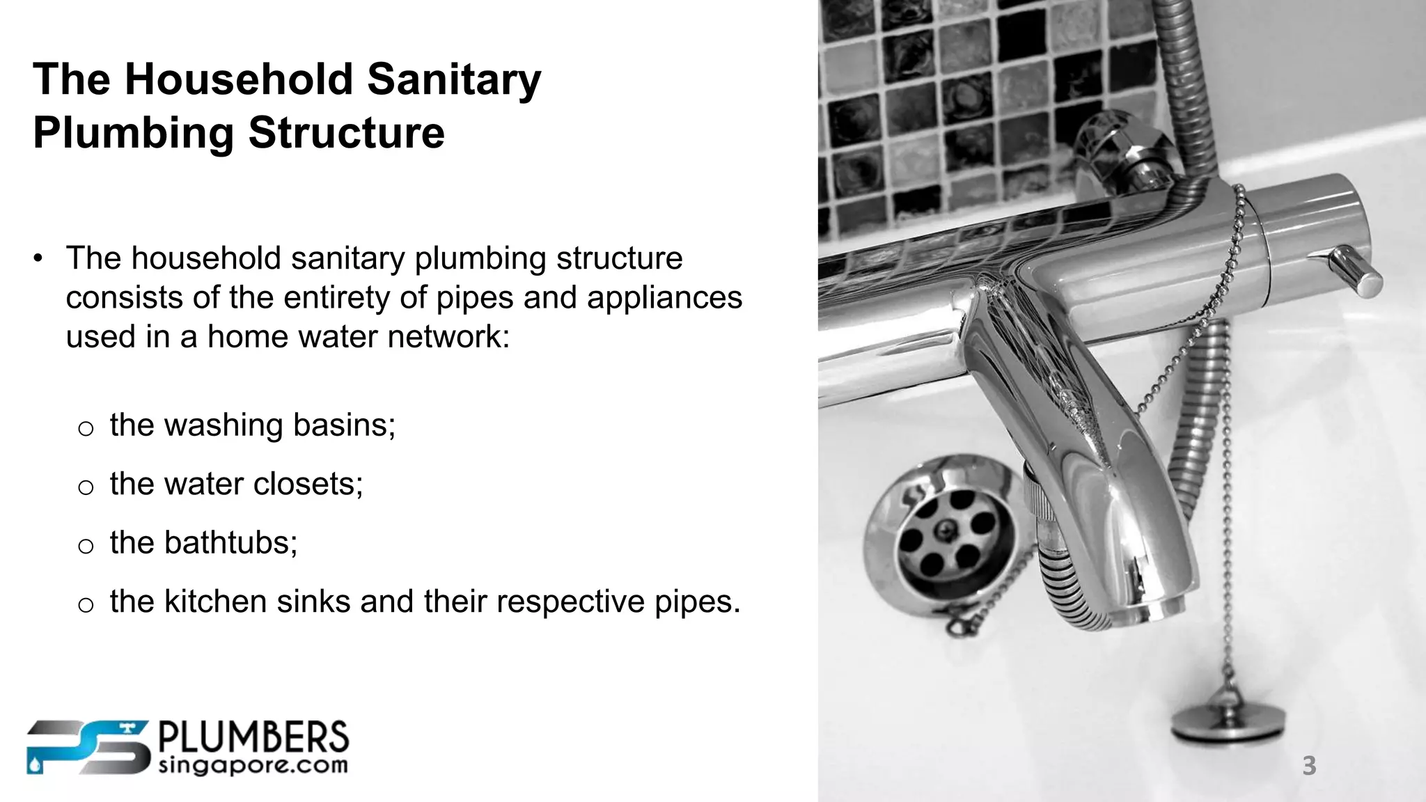 Repairing sanitary plumbing systems | PPTX