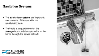 Repairing sanitary plumbing systems | PPT