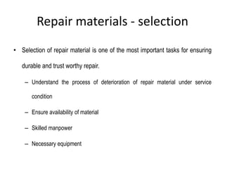 Repair materials.ppt