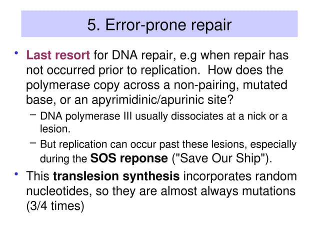 Different types of DNA Repair mechanisms.ppt