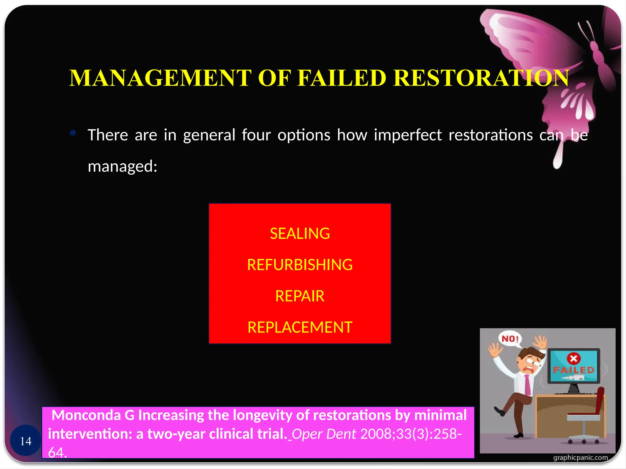 REPAIR AND RESTORE OF ALL DENTAL RESTORATION | PPTX