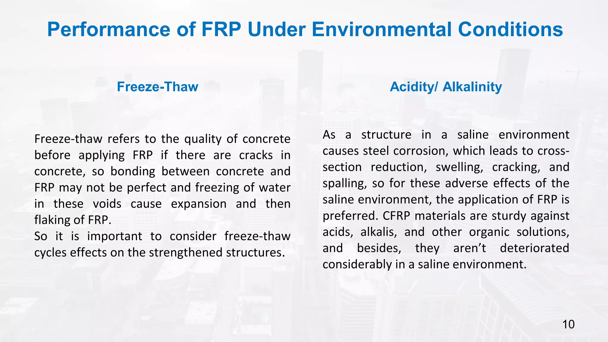Repair & Rehabilitation of Concrete Structures Using FRP Composites | PDF