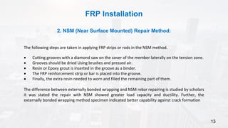 Repair & Rehabilitation of Concrete Structures Using FRP Composites | PDF