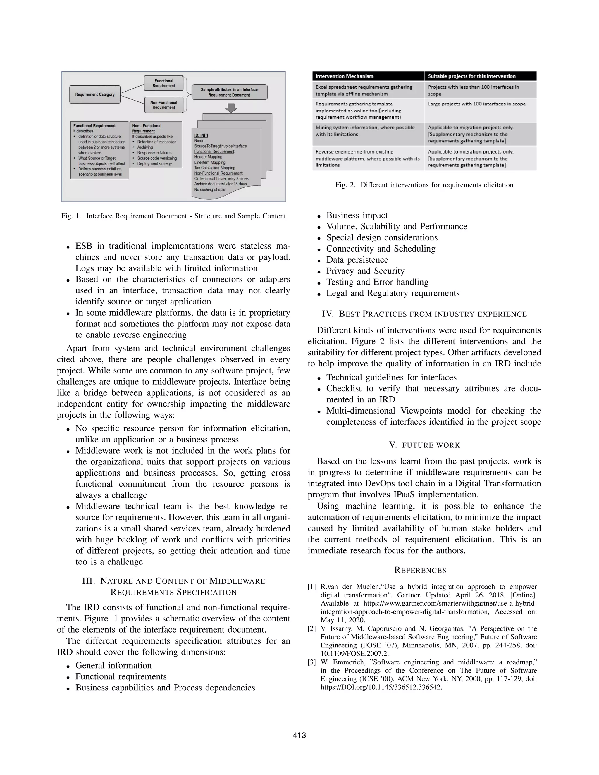 Improving the Quality of Requirements in Middleware Requirements Specifications | PDF
