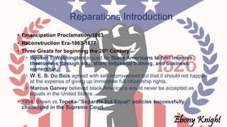 Reparations Presentation, 2/13/2022 | PPT