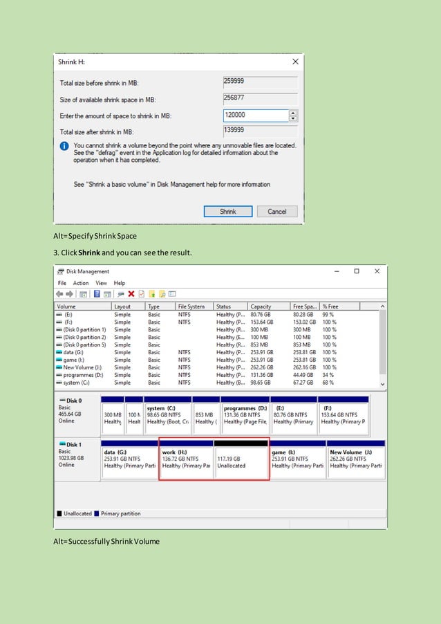 Repartition hard-drive-windows-10 | PDF