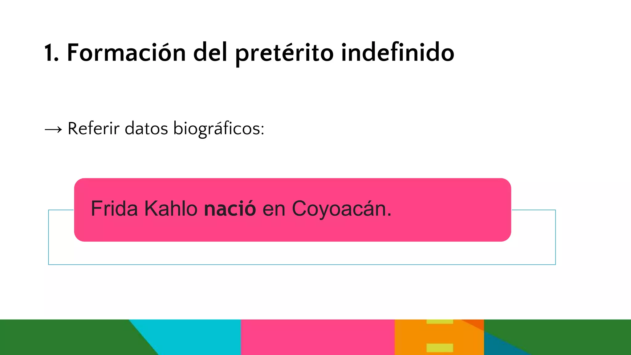 Repaso - El pretérito indefinido (perfecto simple) y imperfecto.pptx