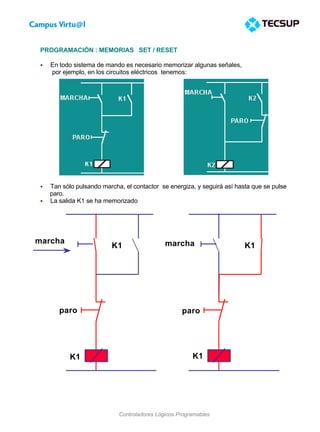 plc y funciones de memoria | PDF