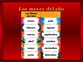 Repaso calendario dias meses fechas y estaciones | PDF