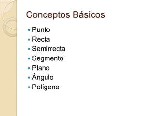 Repaso conceptos básicos | PPT