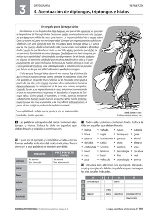 Repaso diptongos e hiatos. | PDF