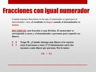 Repaso fracciones | PPTX