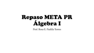 Repaso META PR 8vo | PPT