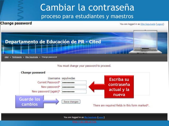 Repaso primeros pasos en Moodle | PPT