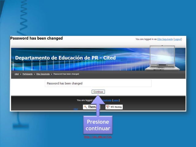 Repaso primeros pasos en Moodle | PPT