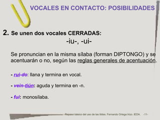 Repaso básico del uso de las tildes | PPT